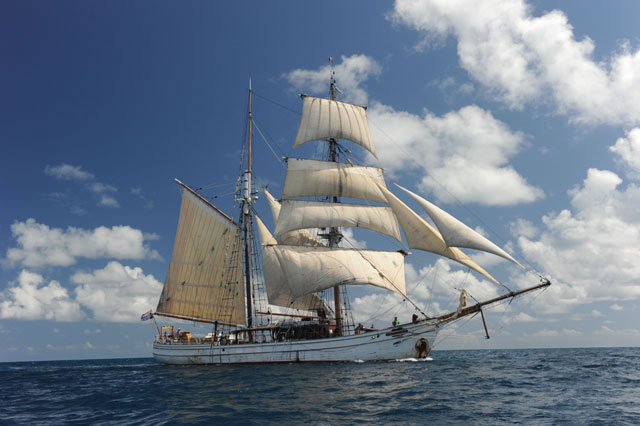 Soren Larsen for AWBF 2019 - Australian Wooden Boat Festival